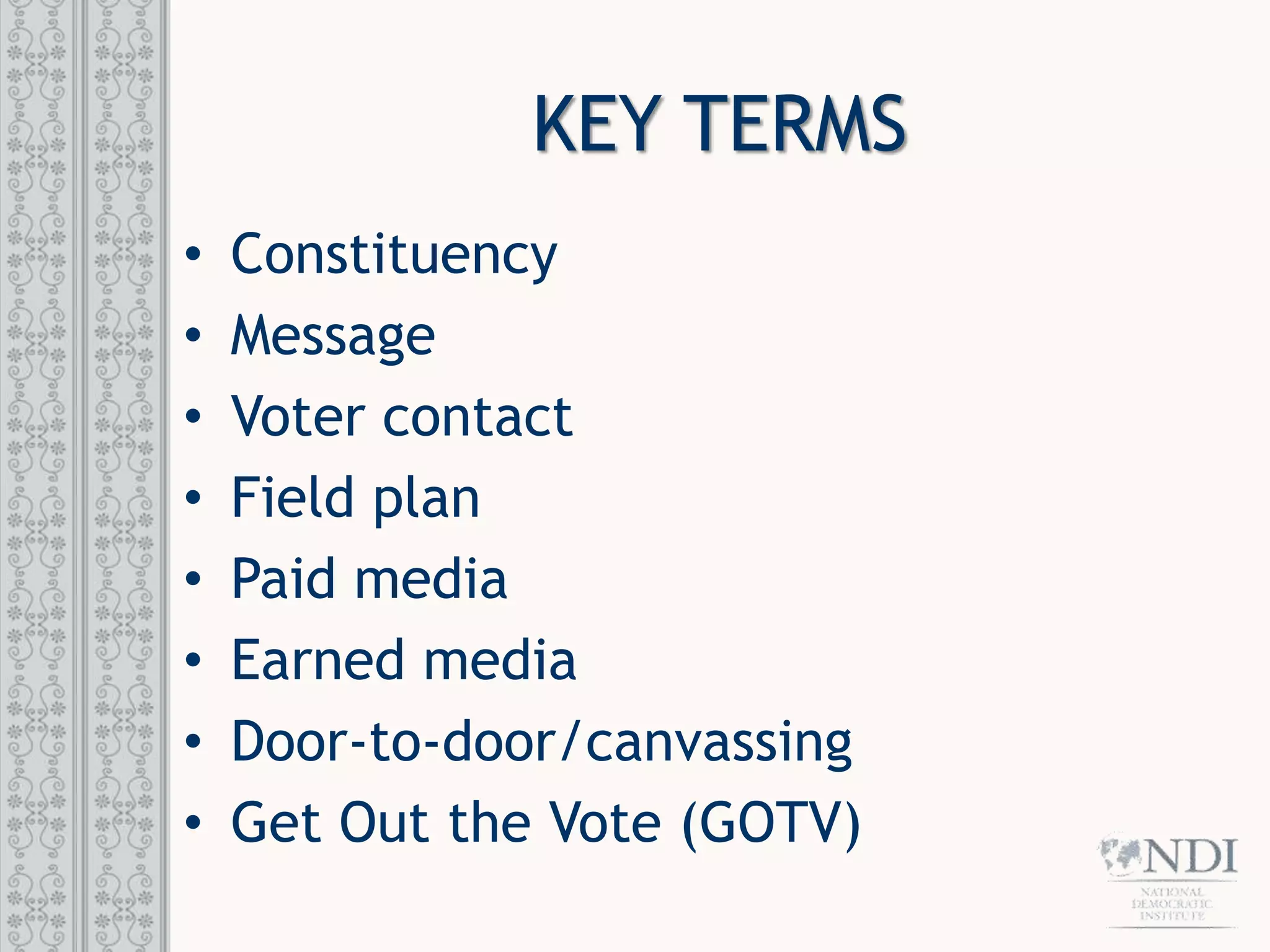 Developing a Campaign Plan | PPT