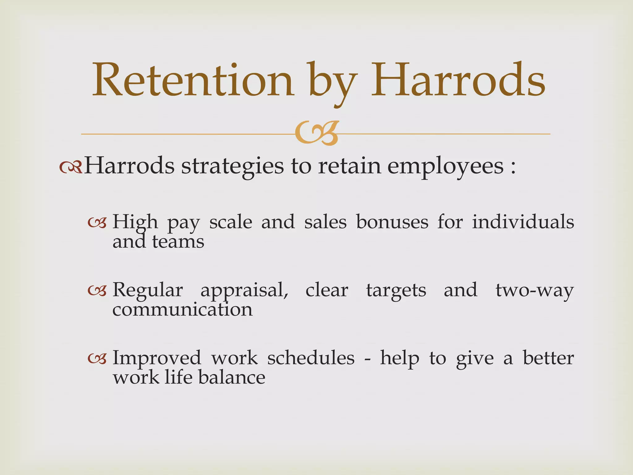 Developing a career path in retail HARROD CASE | PPTX