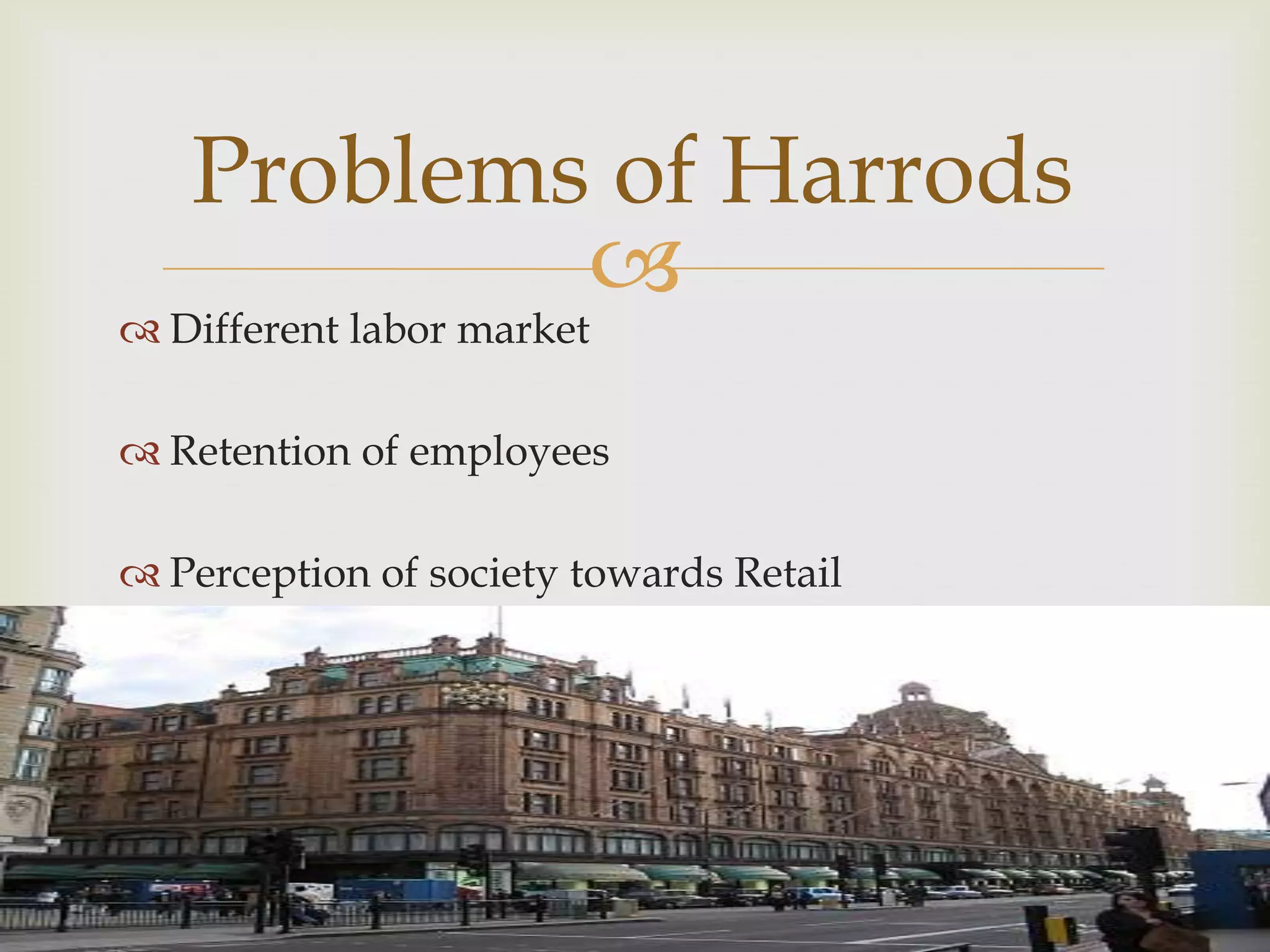 Developing a career path in retail HARROD CASE | PPTX