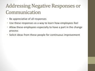 Developing a communication plan | PPTX