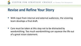 Developing a Compelling Vision Statement - George Fox Center for ...