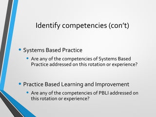 Developing a competency based curriculum | PPT