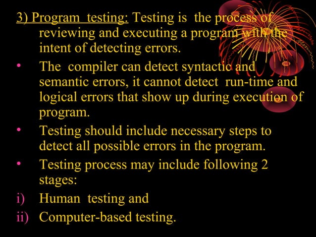 Steps for Developing a 'C' program | PPT