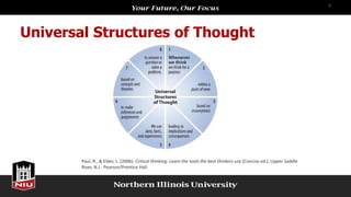 Developing a critical thinking framework | PPTX