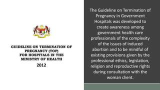 Developing A Culturally-Sensitive Guideline for Women’s Reproductive ...