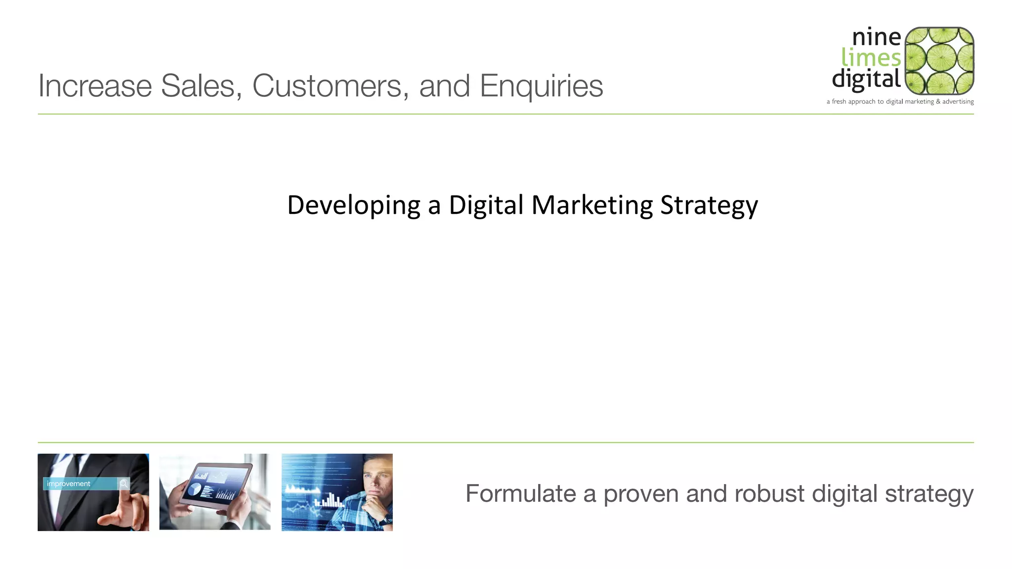 Developing a Digital Marketing Strategy | PPT