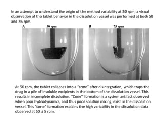 Developing a discriminating dissolution | PDF