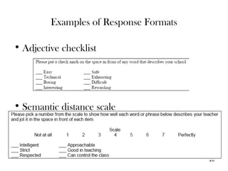 Developing affective constructs | PPT