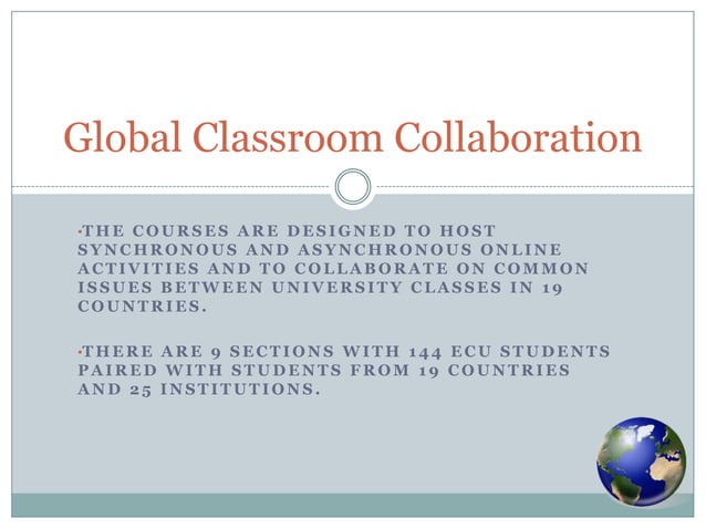 Developing a global perspective in teacher education ppt2 | PPT