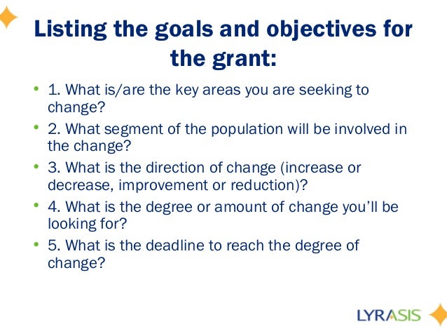 Developing A Grant Proposal