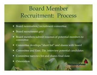 Developing a High Performing Board | PDF