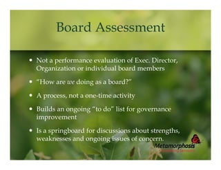 Developing a High Performing Board | PDF