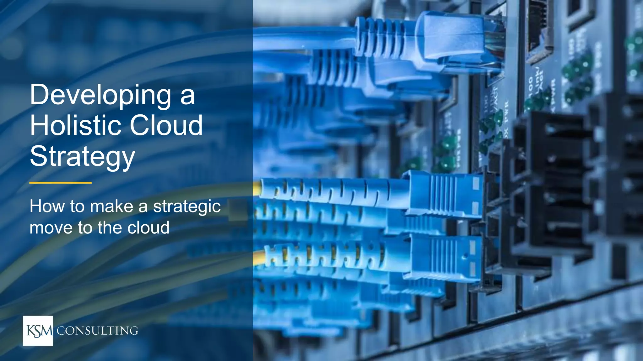 Developing a Holistic Cloud Strategy Webinar | PPTX | Cloud Computing ...