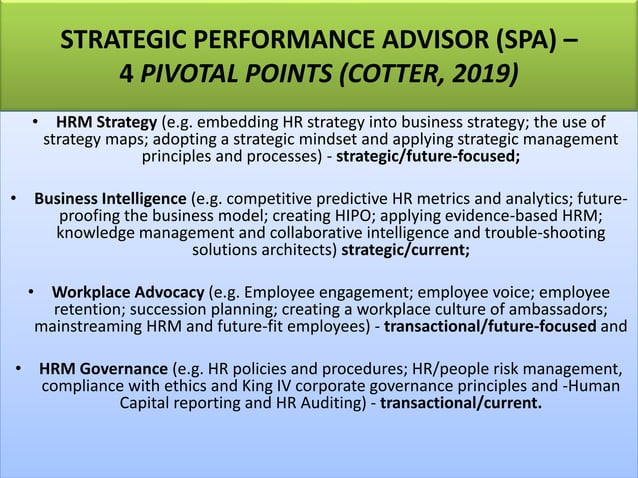 Developing a HRM Governance Framework: Principles, Processes & Best Practices | PDF | Human ...