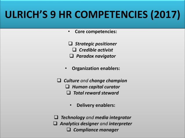 Developing a HRM Governance Framework: Principles, Processes & Best ...