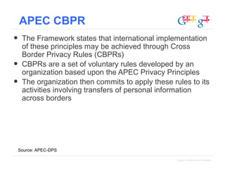 Developing a Legal Framework for Privacy | PPT | Business | Business and Finance