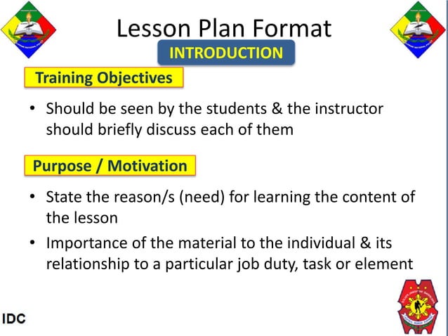 Developing a lesson plan | PPTX