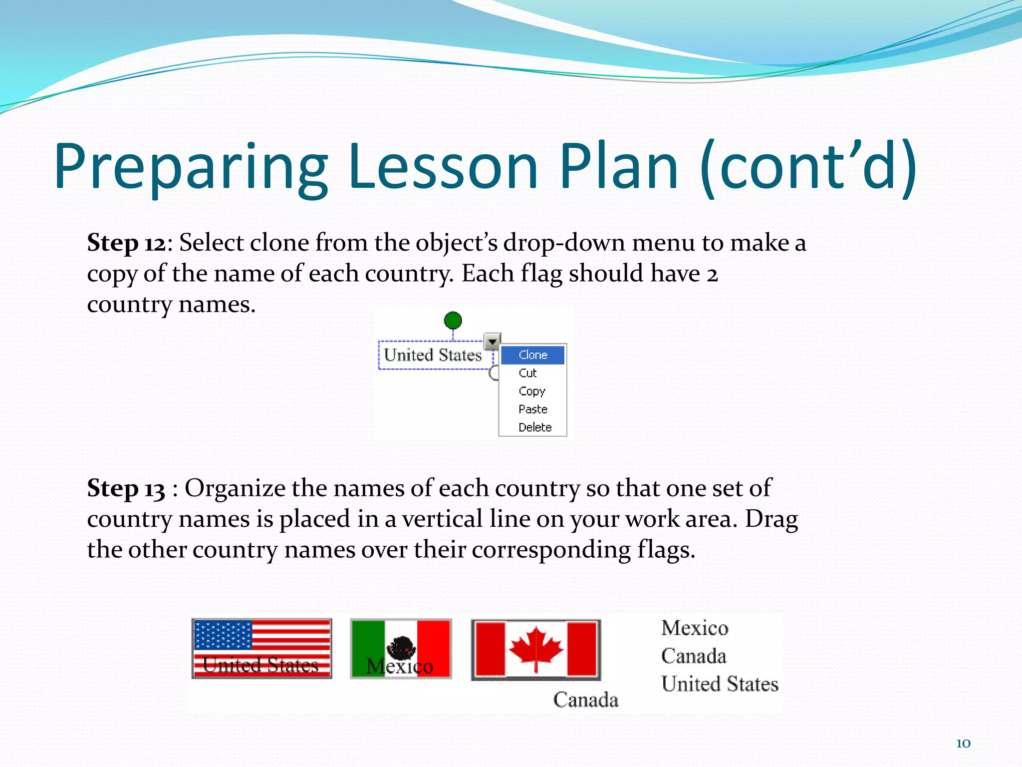 Developing a lesson plan with smart board | PPTX