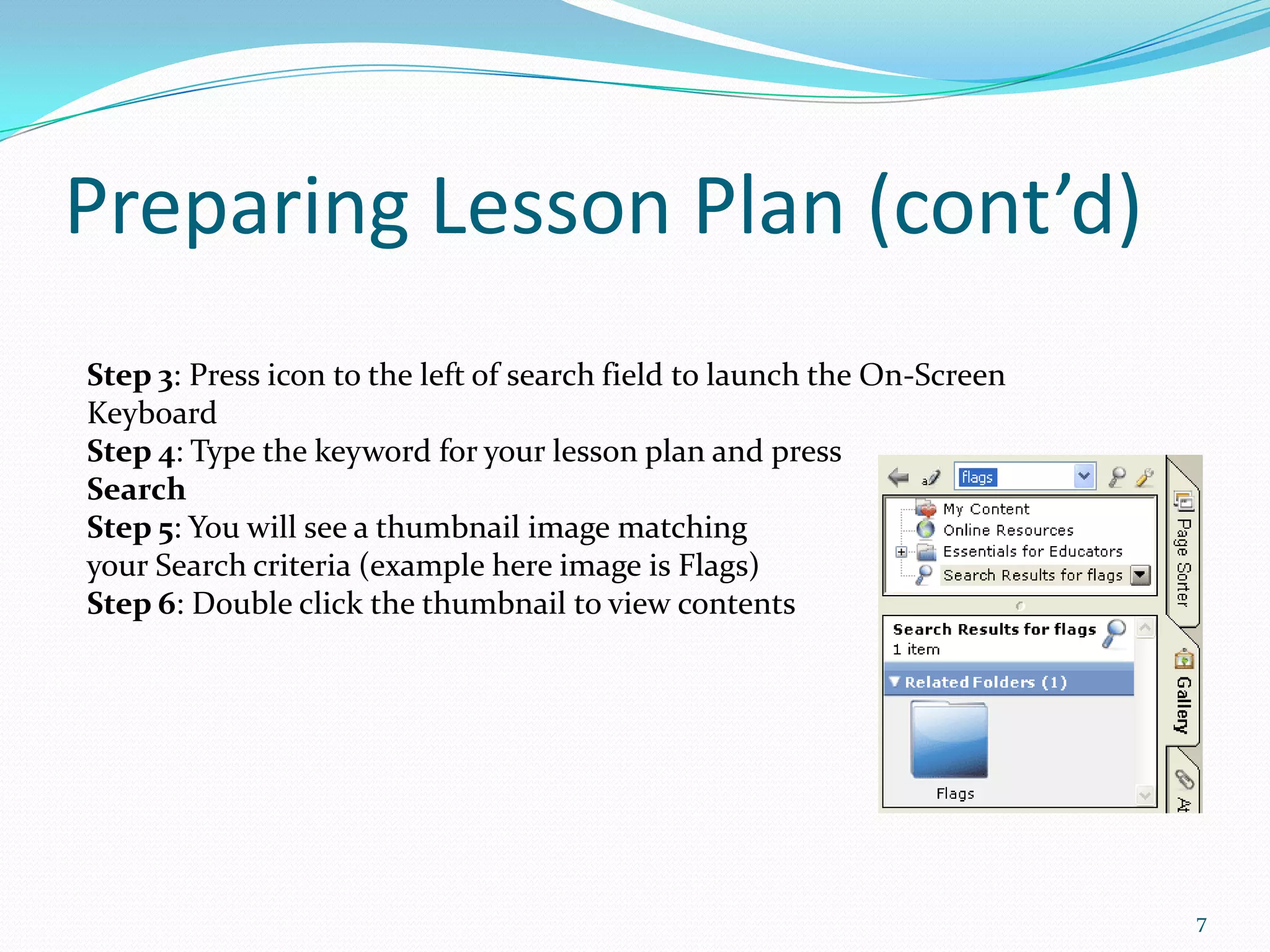Developing a lesson plan with smart board | PPTX