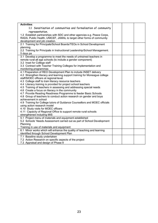Developing a Logical Framework Guide, Developmental Public Administration, Developing a Log ...