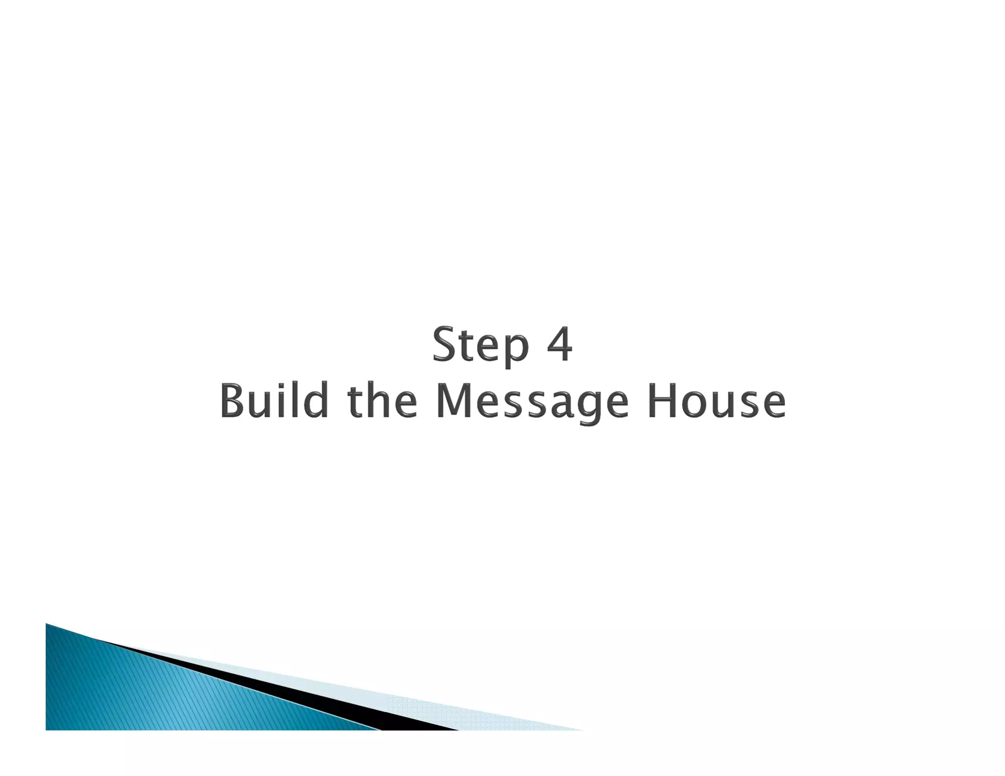 Developing a Message House | PDF