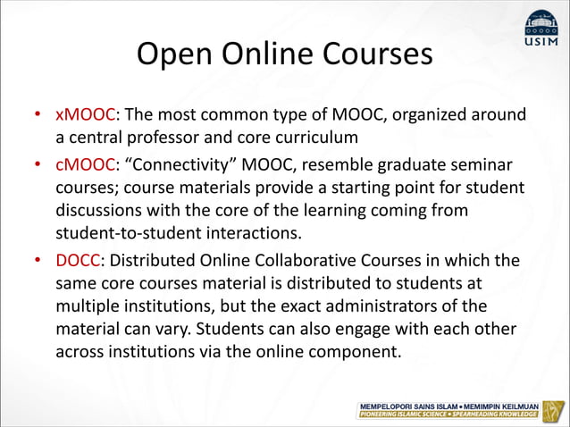 Developing an Arabic Language MOOCs: Strategies and Challenges | PPT