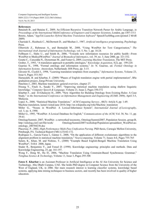 Developing an architecture for translation engine using ontology | PDF