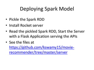 Developing and deploying big data machine learning models | PPTX