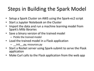 Developing and deploying big data machine learning models | PPTX