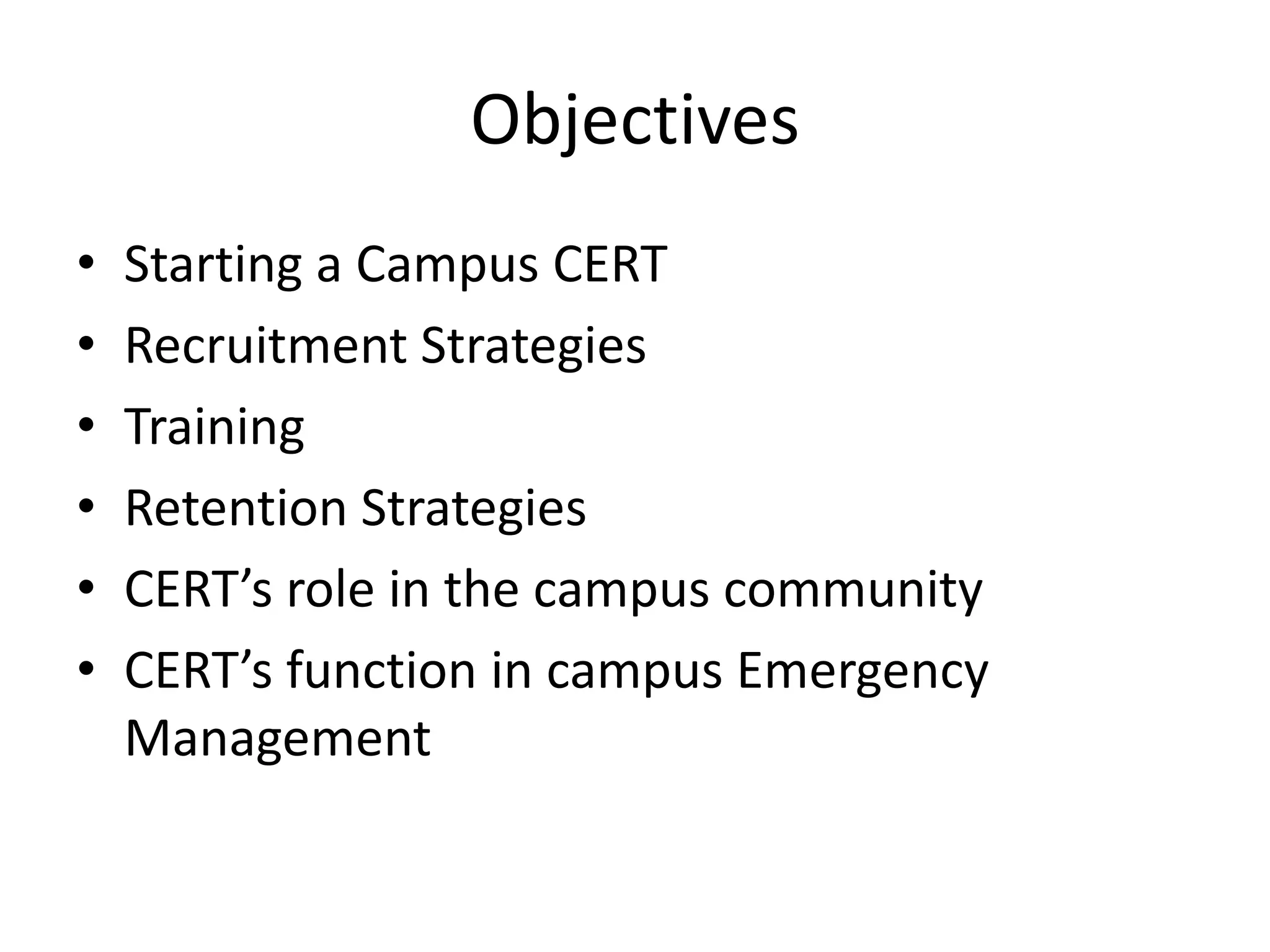 Developing and maintaining a cert program | PPTX | College Education ...