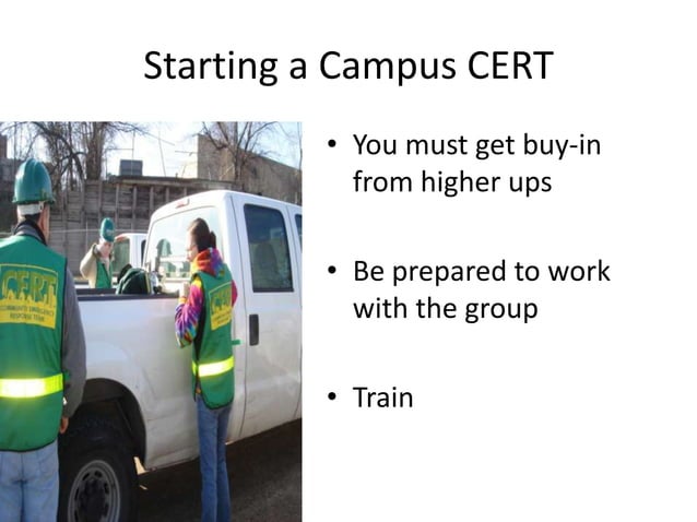 Developing and maintaining a cert program | PPT