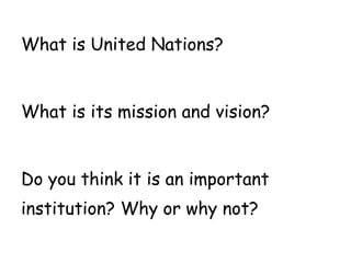 Developing and nurturing global understanding | PPTX