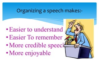 Developing and organizing a speech topic | PPT