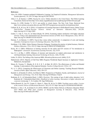 Developing and teaching online mba courses strategies for enhancing course effectiveness | PDF