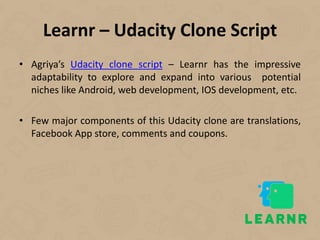 Developing An Effective e-Learning Platform From Ready-Made Script | PPTX