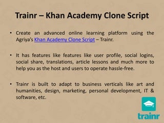 Developing An Effective e-Learning Platform From Ready-Made Script | PPTX