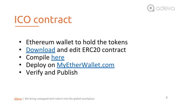 Developing an ICO with Laravel (PHP) | PPT