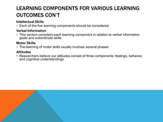 Developing an instructional strategy | PPTX