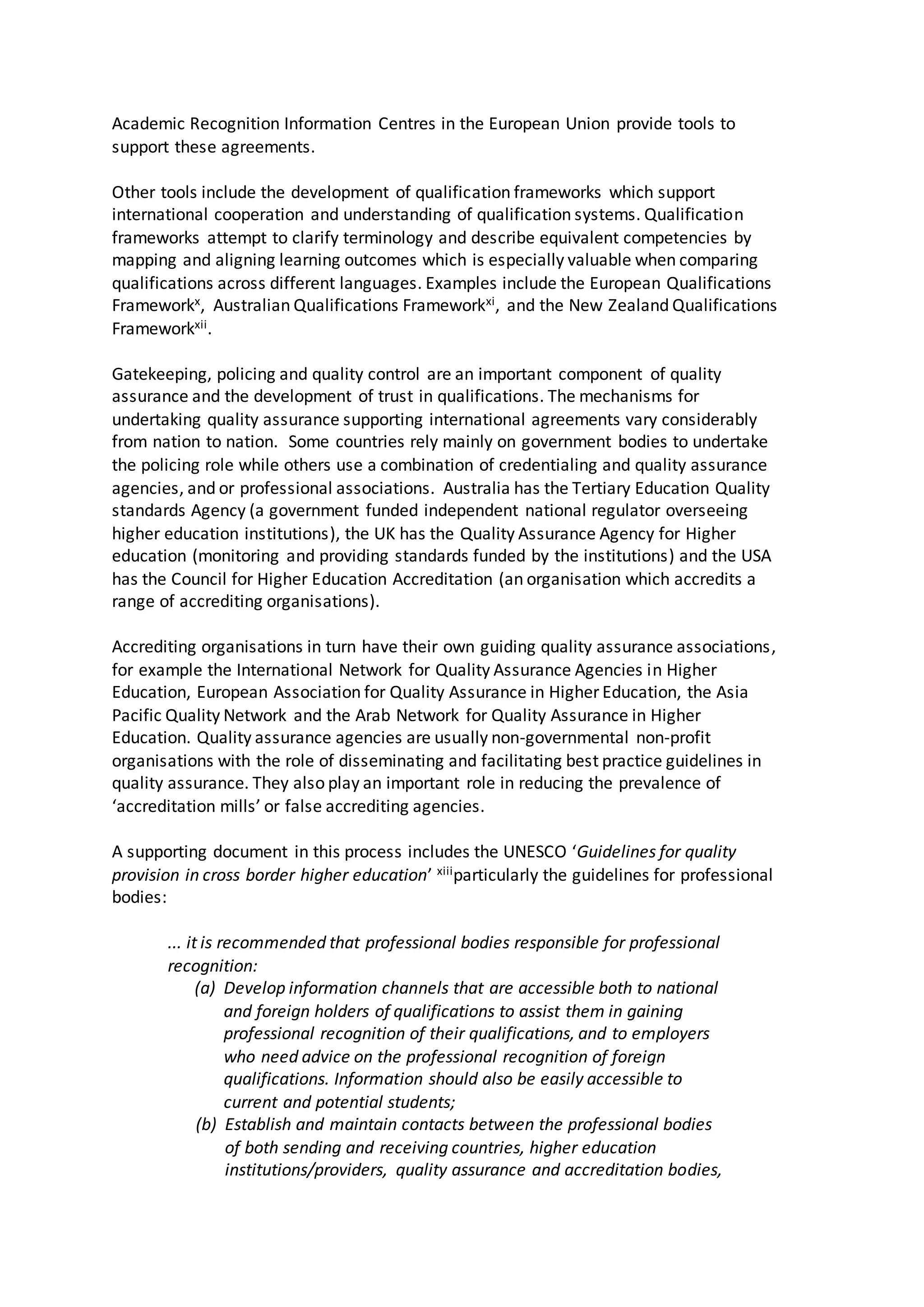 Developing an international quality assessment framework v0.6 290416 | DOCX