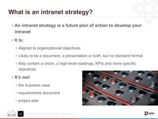 Developing an Intranet Strategy | PDF