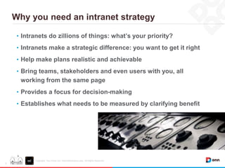 Developing an Intranet Strategy | PDF