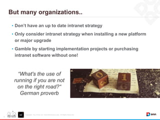 Developing an Intranet Strategy | PDF