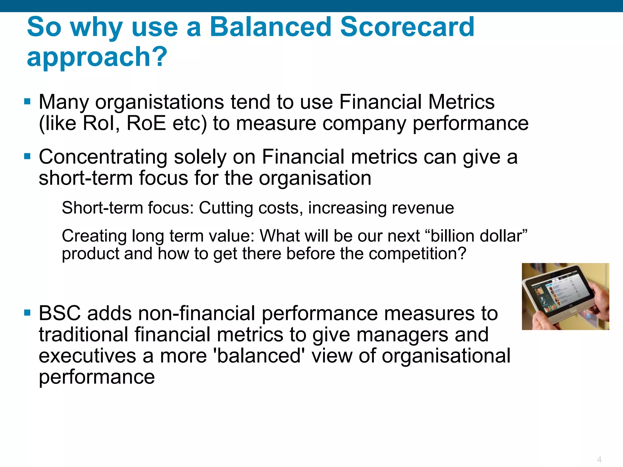Developing an IT Scorecard Using the Balanced Scorecard Approach | PPT