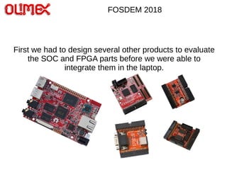 Developing an open source hardware laptop with KiCad fosdem 2018 | PPT