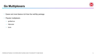 Developing Applications with Go and NoSQL | PPT