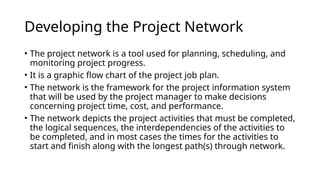 Developing a project Plan for the market | PPT