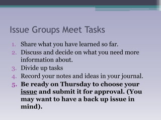 Developing a public policy | PPT