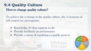 Developing a quality culture | PDF