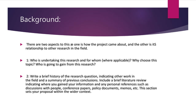 Developing a research proposal | PPTX