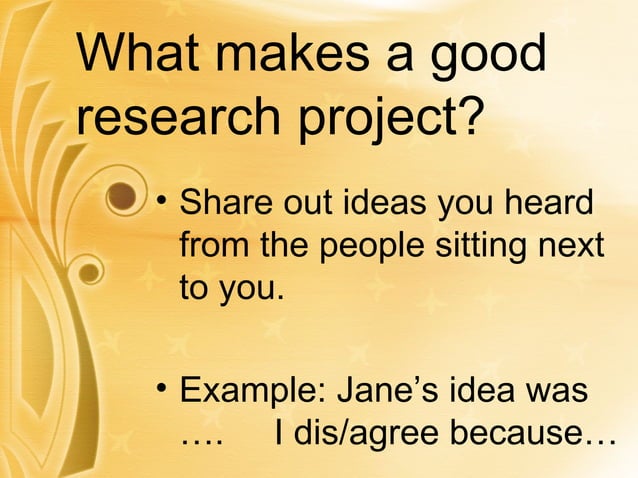 Developing A Research Question | PPT